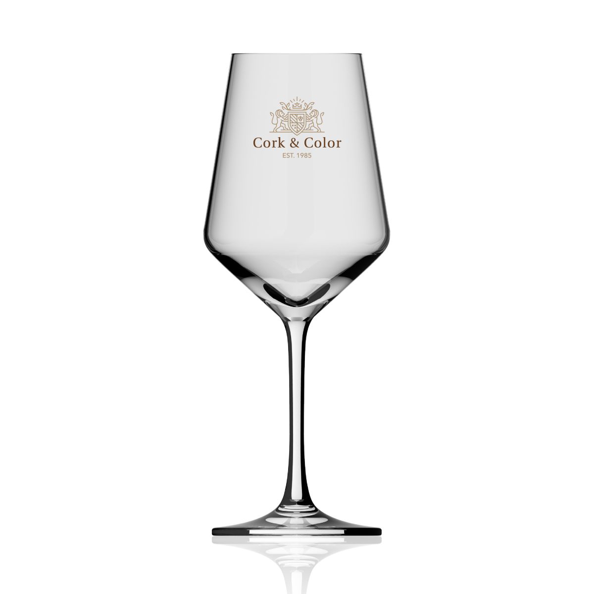 Melody wine glass 35 cl. with print - Riké Group INT
