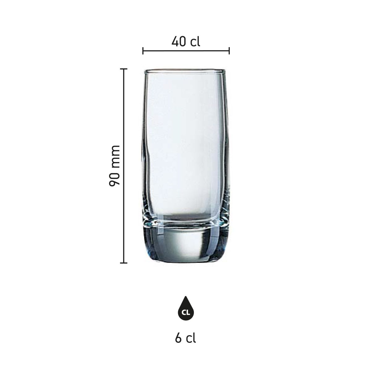 Vigne glass liqueur 6 cl. with print - Riké Group INT